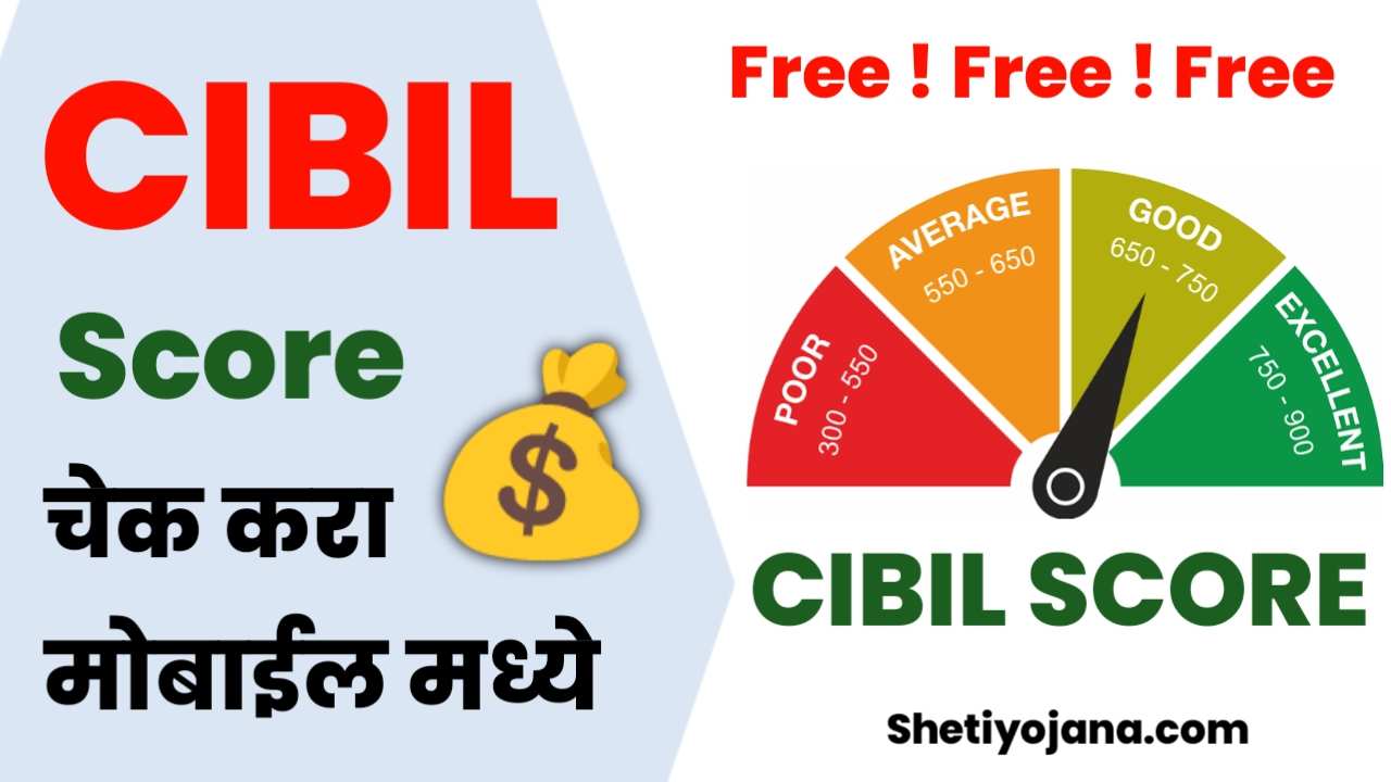 सिबिल स्कोर ऑनलाईन असा चेक करायचा फ्री मध्ये | Cibil Score Check Free ...